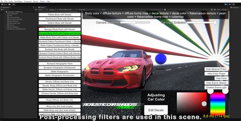 realistic car shaders mobile vfx shaders unity assets codeintra