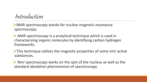 Nmr Presentationpptx