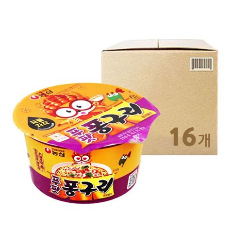 [농심]푸팟퐁구리 큰사발 104g X 16개 홈플러스 택배배송