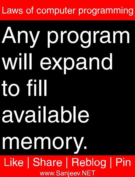 Laws Of Computer Programming Murphys Laws Sanjeevnetwork