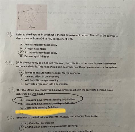 Solved Which Of The Following Would Most Likely Shift The