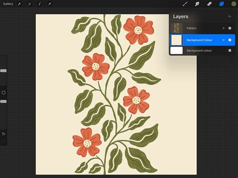 repeat patterns in procreate mastering the trailing floral