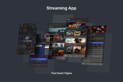 Streaming App Ui Design Behance