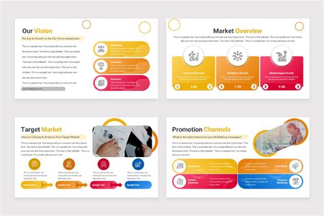 Business Strategy Keynote Presentation Template Nulivo Market