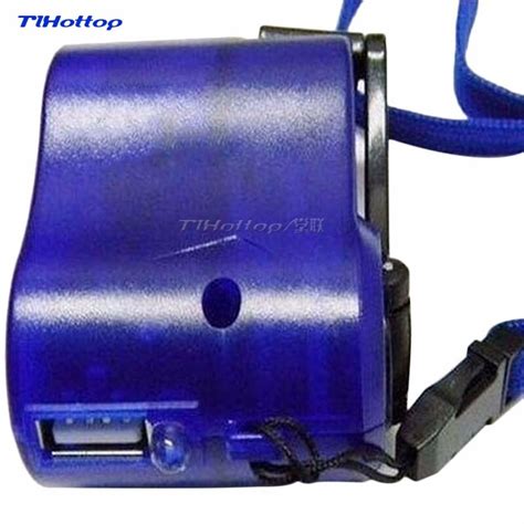 Usb Travel Nödtelefon Laddare Dynamo Hand Manuell Vicedeal
