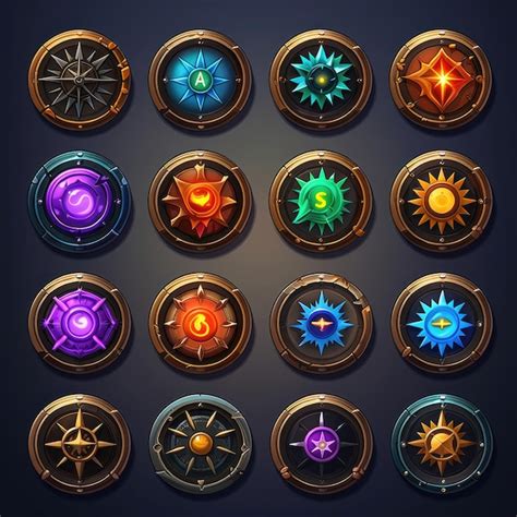 Premium Ai Image Map Compass Game Ai Generated Adventure Symbol