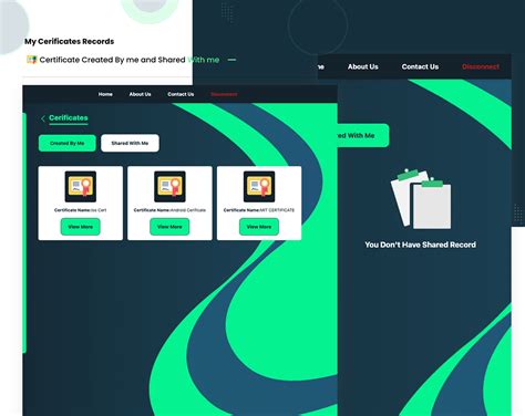 BlockCertify A Blockchain Based Certificate Theme Behance