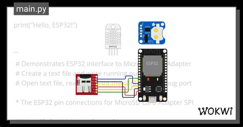 esp32 microsd dht22 ds1307 wokwi esp32 stm32 arduino simulator