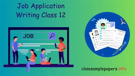 Job Application Writing Class 12 Format Topics Examples Exercises CBSE Sample Papers