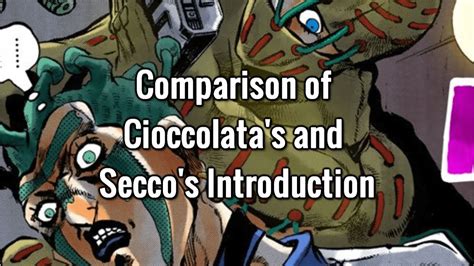 Comparison Of Cioccolatas And Seccos Introduction Youtube