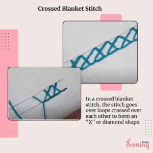 Types Of Blanket Stitch PDF Blanket Stitch Variations