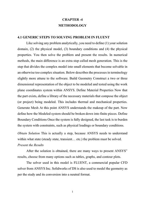 Steady State Cfd Analysis Of C D Nozzle Pdf Physics Science