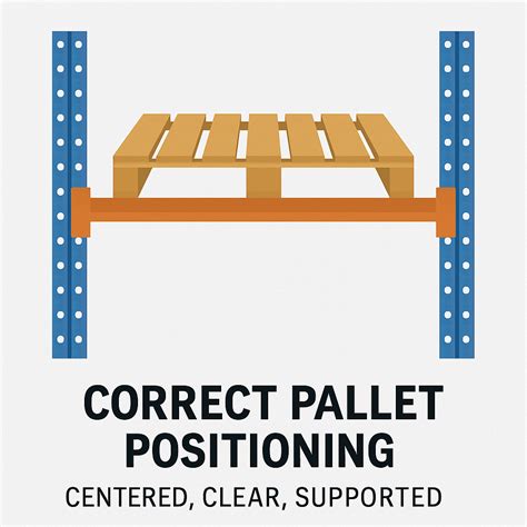 Correct Vs Incorrect Pallet Positioning Shelving And Racking Ltd