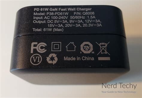 Choetech 61w Usb C Gan And Pd Charger Review Nerd Techy