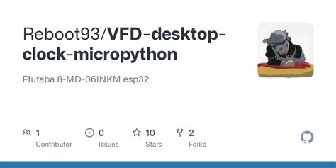 Github Reboot93vfd Desktop Clock Micropython Ftutaba 8 Md 06inkm Esp32