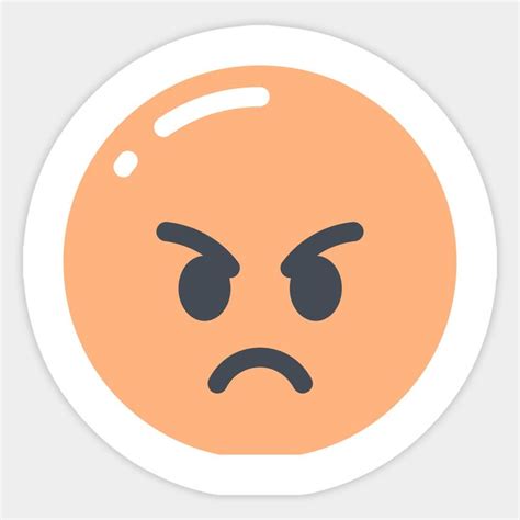 Angry Emoji Sticker Flower Background Wallpaper Angry Emoji Emoji