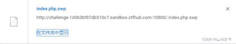 【ctf hub】web 信息泄露 备份文件下载 vim缓存 holasecurity