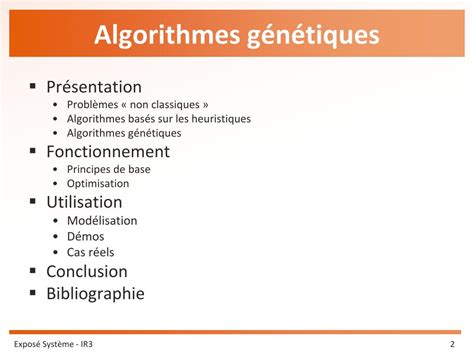 Ppt Algorithmes Génétiques Powerpoint Presentation Free Download