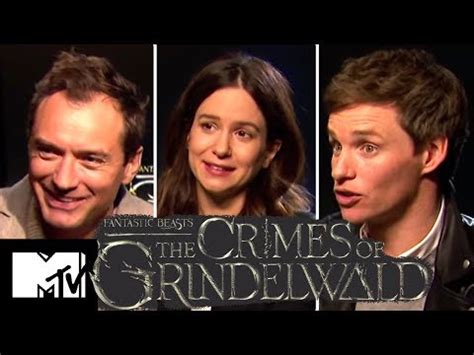 Crimes Of Grindelwald Cast Discussing Deleted Scenes Video Ps