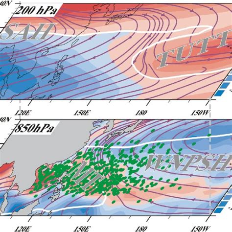 Large Scale Circulations Regulating Tc Activity Over The Wnp The Upper Download Scientific