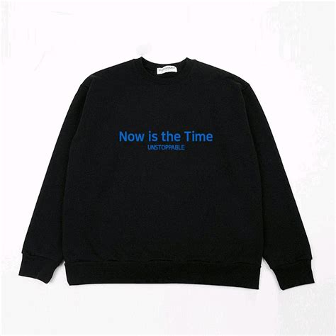 Now Is The Time 나우이즈더타임 맨투맨 스웨트셔츠 추천 코디 헤비웨이트 기모 오버핏 데일리룩 스포츠 러닝 운동 헬스