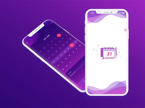 Calendar Application On Behance