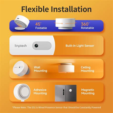SI XIANG TRADING CO LIMITED Linptech Human Presence Sensor ES Smart Motion Sensor With G