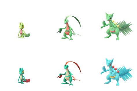 Shiny Treecko Pokemon