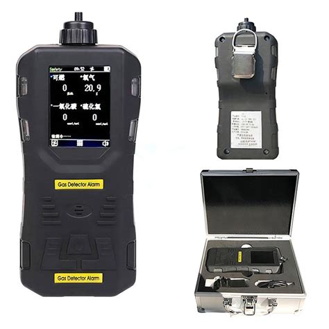 Portable 4 In 1 Multi Gas Analyzer Handheld Lcd Display Explosion Proof