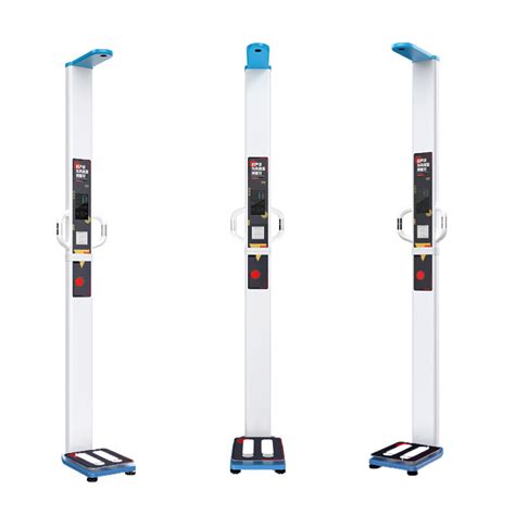 Automatic Voice Broadcast Height Weight Bmi Machine Body Fat Scale