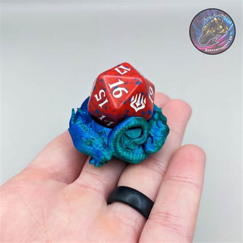 🐉 Dragon Dice Guardian・ 3d File For ・cults