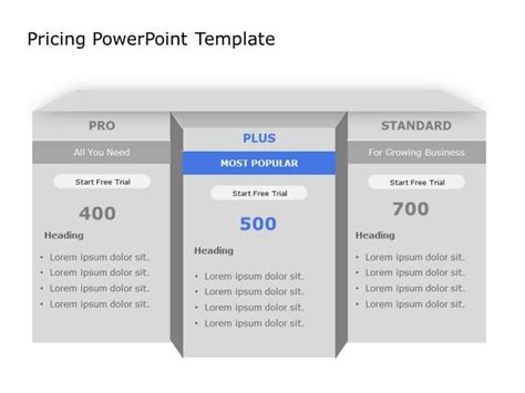 Product Pricing Proposal Powerpoint Template