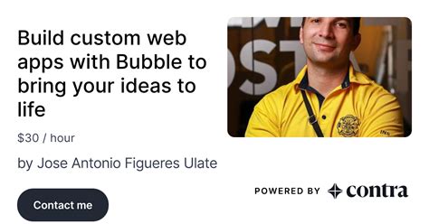 Build Custom Web Apps With Bubble To Bring Your Ideas To Life By Jose