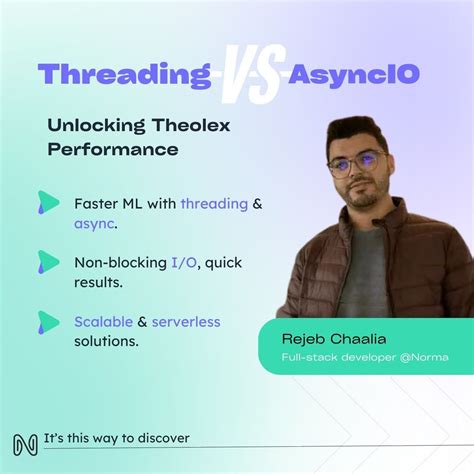 Tech Concurrency Asyncio Threading Mlperformance Scalability