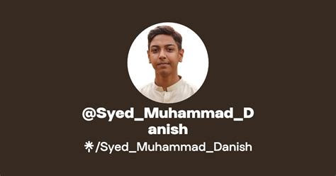 syed muhammad danish linktree