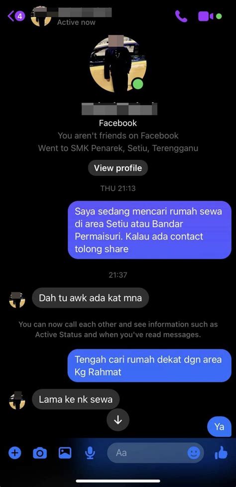 Wanita Dedah Lelaki Berstatus Suami Orang Minta Upah Seks Sebagai Ganjaran Bantu Cari Rumah