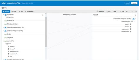 transfer files between ftp servers using oracle oic kaamilant