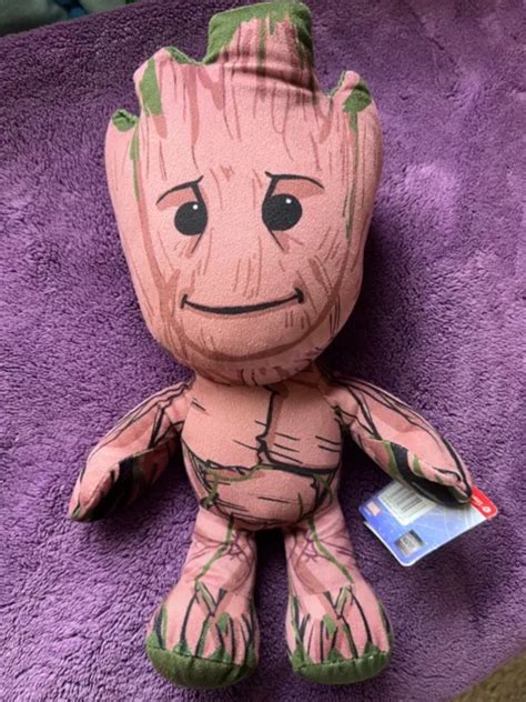Disney Marvel Groot Soft Toy Plush 12 Inch With Tag £1199 Picclick Uk