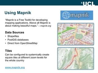 Higher Education Profiling Using Open Source GIS A Primer On OpenStreetMap Data Mapnik