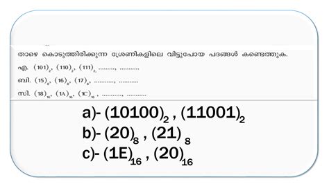 Plus One Computer Application Class 03 Notes And Assignment For Kite