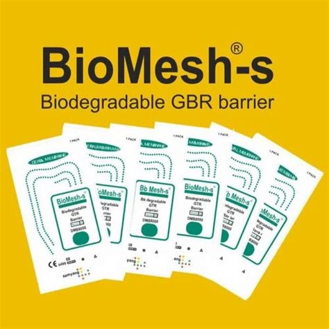 Gbr Membrane Biomesh Sterile At ₹ 4300 Piece In New Delhi Id 18766028612