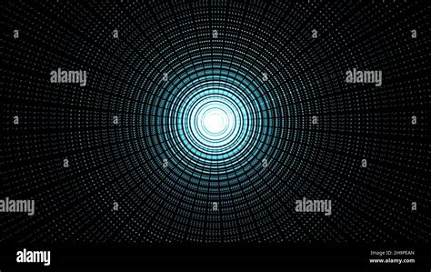 Abstract Background With Animated Circular Motion Animation Of