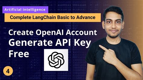 Create OpenAI Account And Generate API Key YouTube