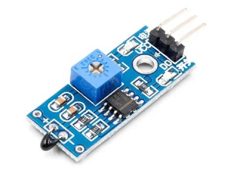 Temperature Sensor Module 4pin Ntc Thermistor Temperature Sensor Module Rs4775 At ₹ 29 Piece