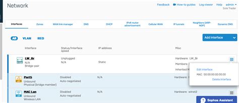 xg125 unable to remove physical and virtual interfaces from a bridge