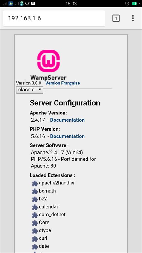 cara akses server localhost wamp server 3 dari android atau pc lain