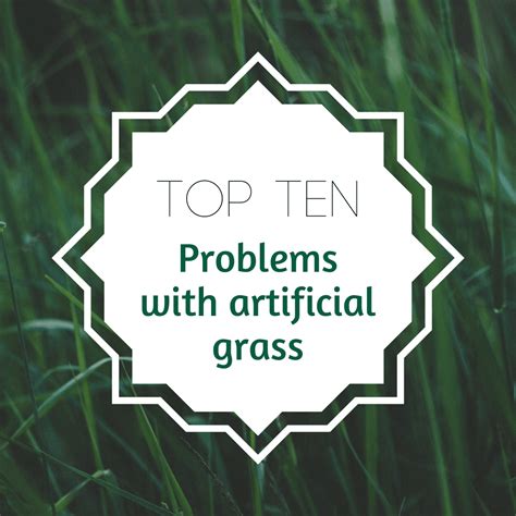 Top 10 Problems With Artificial Grass PlaySmart UK