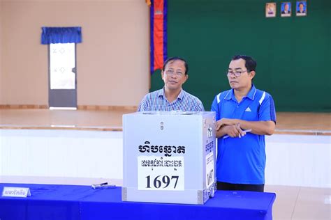 ចុះត្រួតពិនិត្យការរៀបចំការិយាល័យបោះឆ្នោតជ្រើសតាំងតំណាងរាស្ត្រ នីតិកាលទី៧ ឆ្នាំ២០២៣