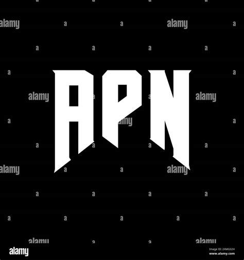 Apn Letter Logo Design For Technology Company Apn Logo Design Black