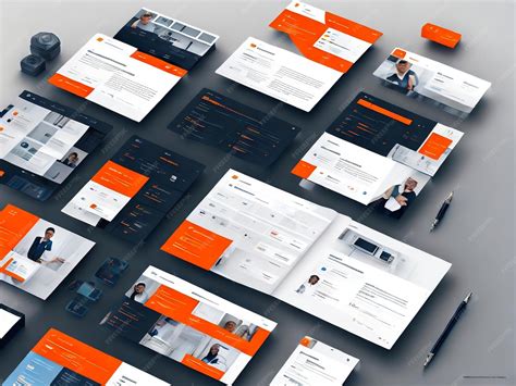 Premium Ai Image Modern User Interface Design Template Mockups Ui Ux